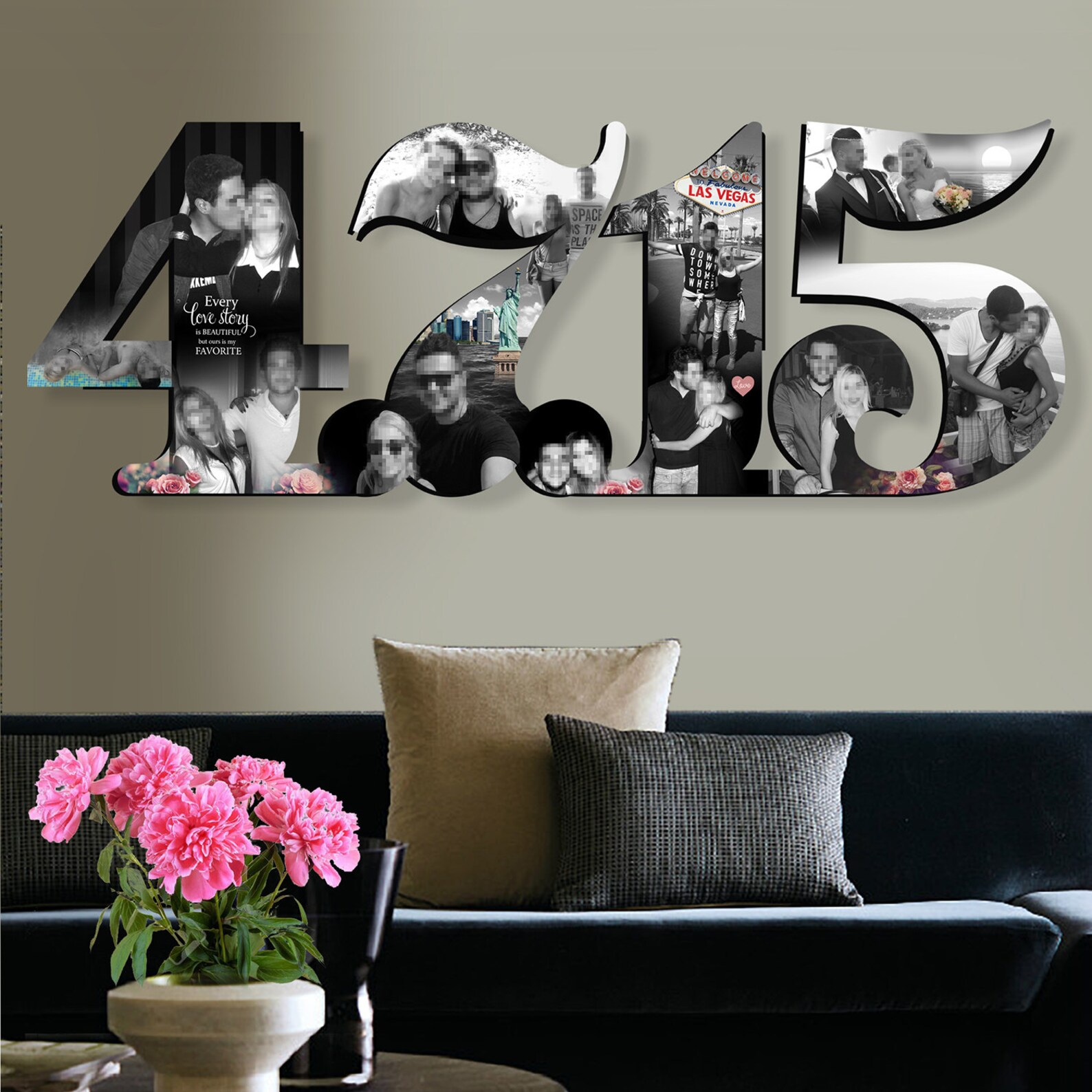 Family Family Photos Family Photo Frame Custom Photo | Etsy