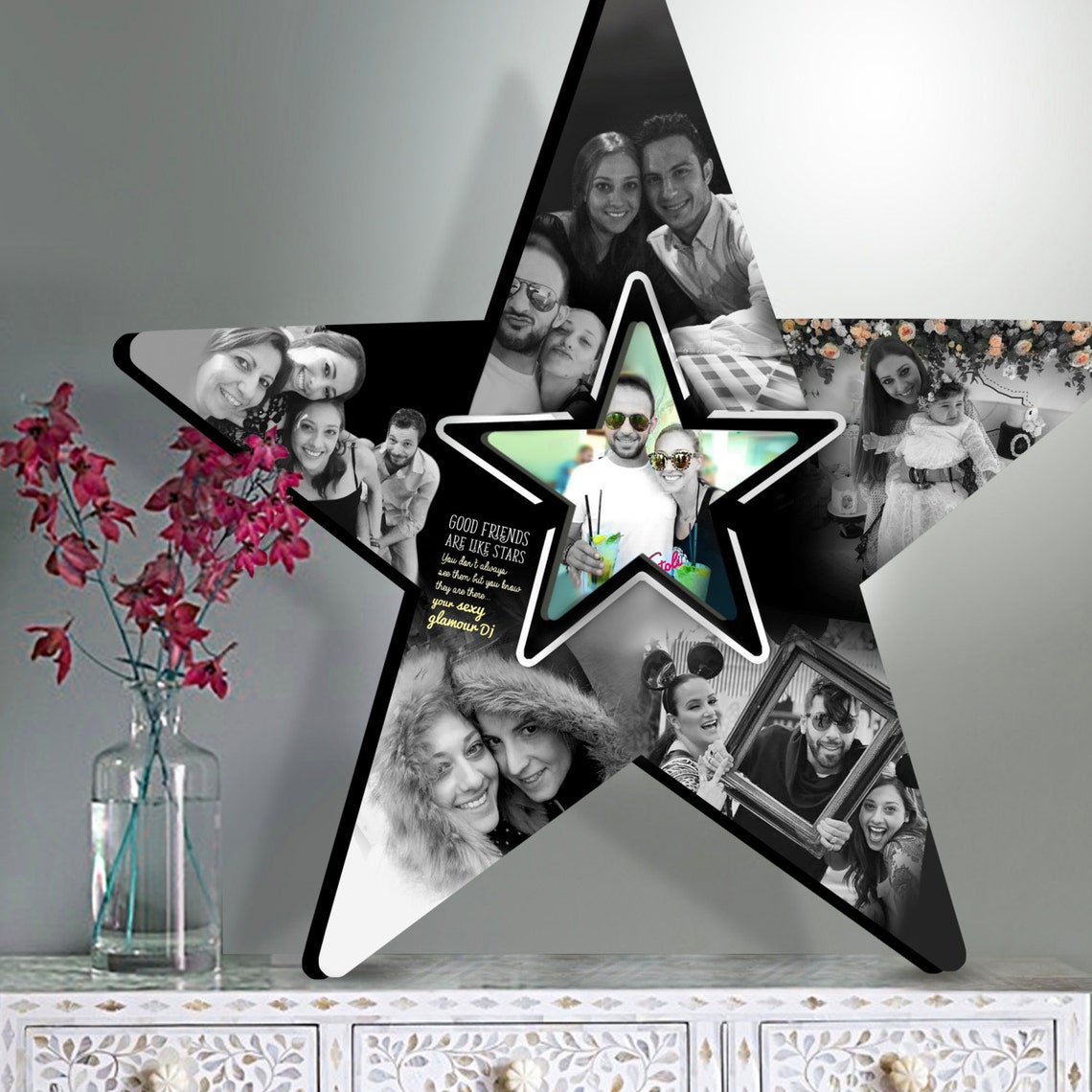 Movie Star Personalized Photo Gift Photo Collage - Etsy