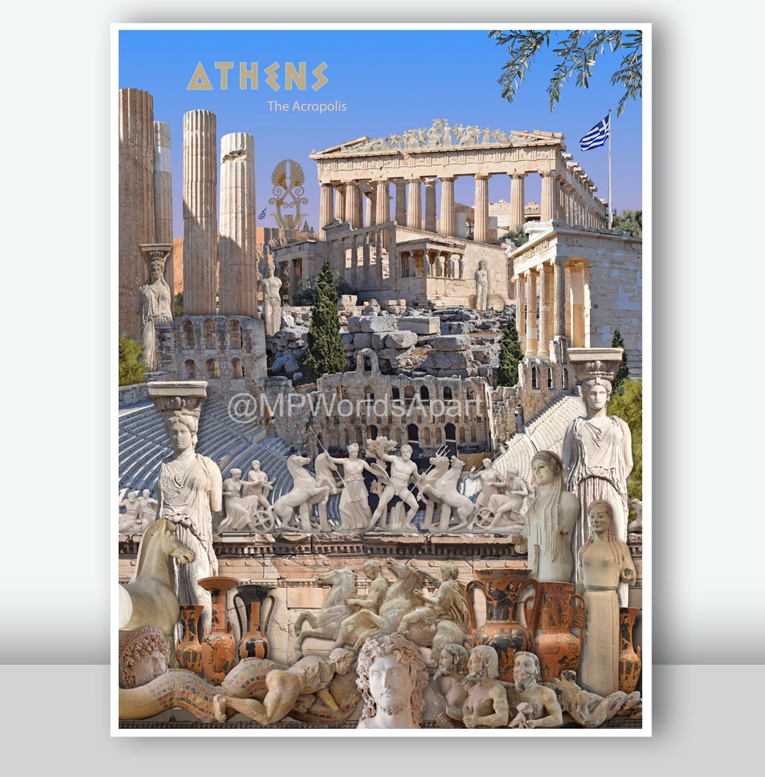 ATHENS; the Acropolis - Buildings, Statues and Other Finds From the ...