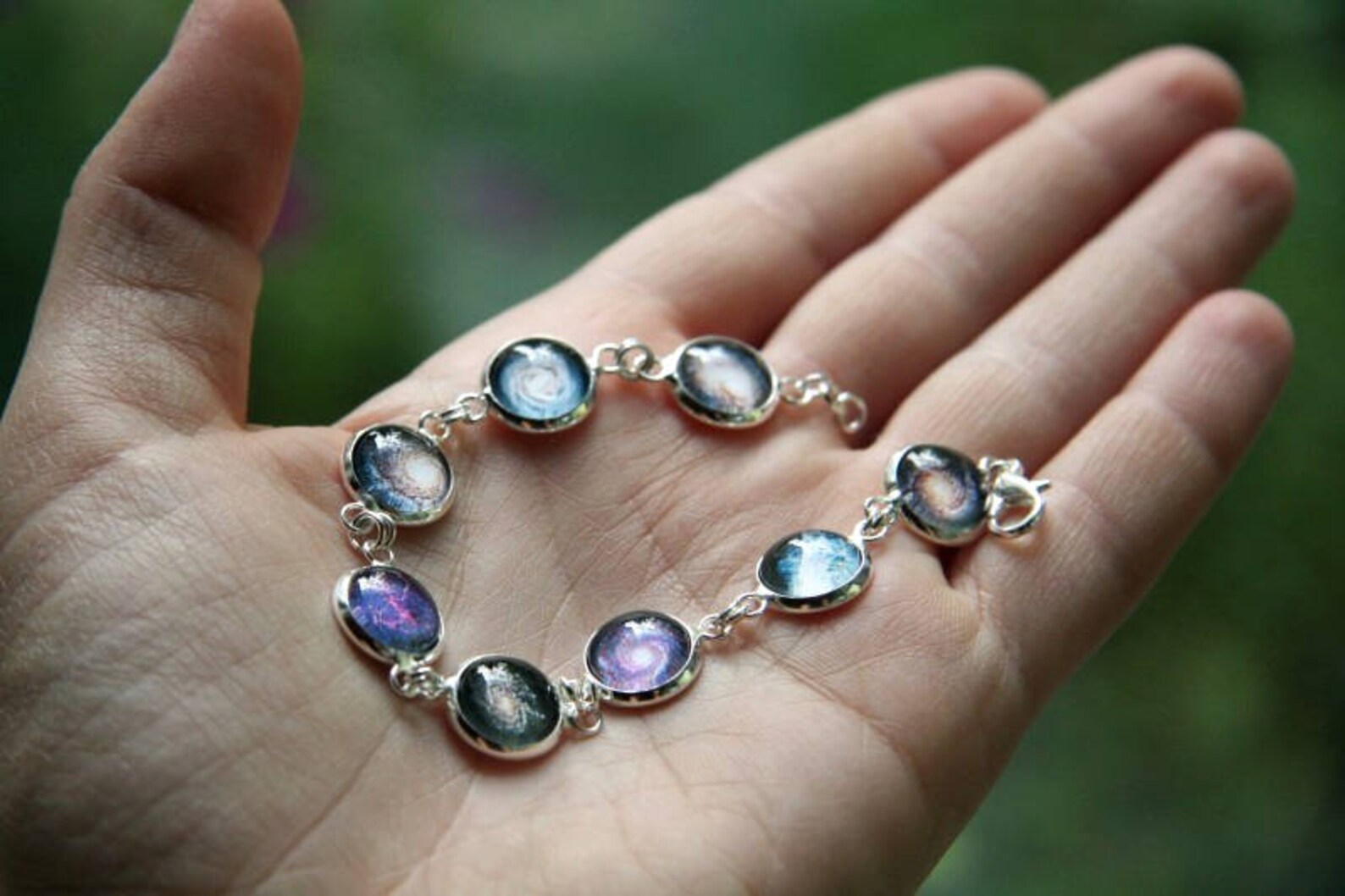 Galaxy Bracelet, Galaxy Jewelry, Nebula Bracelet, Stars Bracelet ...