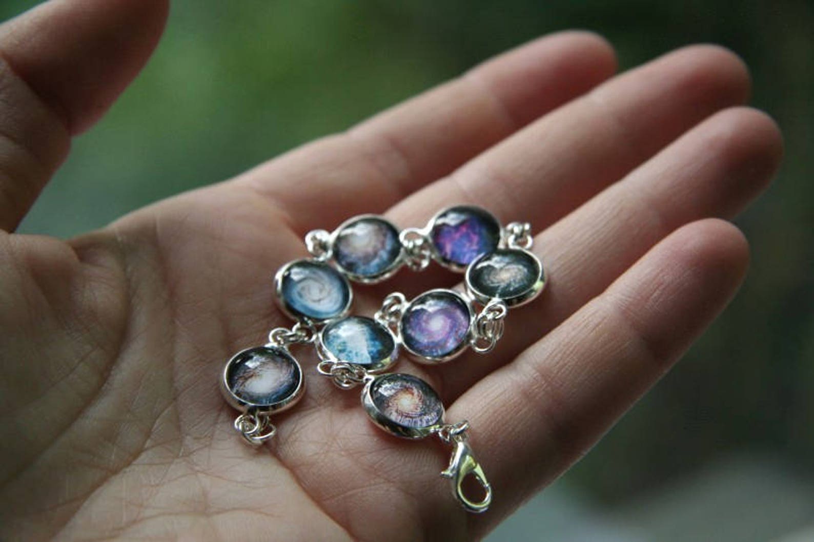 Galaxy Bracelet, Galaxy Jewelry, Nebula Bracelet, Stars Bracelet ...