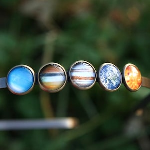Planet Band, Hairband With Planets, Solar System Hairband, Solar System ...