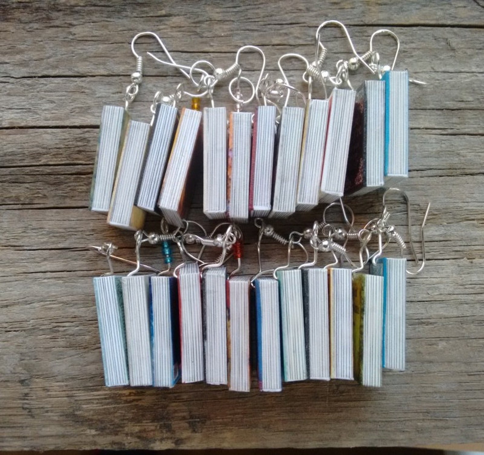 Miniature Book Earrings Classic Novel Earrings Little Women - Etsy