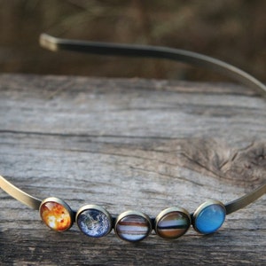Planet Band, Hairband With Planets, Solar System Hairband, Solar System ...