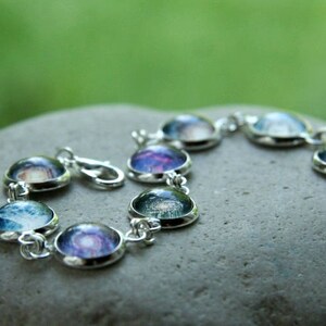 Galaxy Bracelet, Galaxy Jewelry, Nebula Bracelet, Stars Bracelet ...