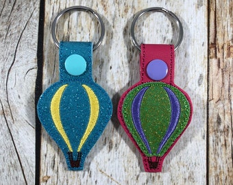 Hot Air Balloon Keychain | Etsy