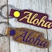 Aloha Keychain, Hawaii, Aloha, Hawaiian Vacation, Hawaii Vacation ...
