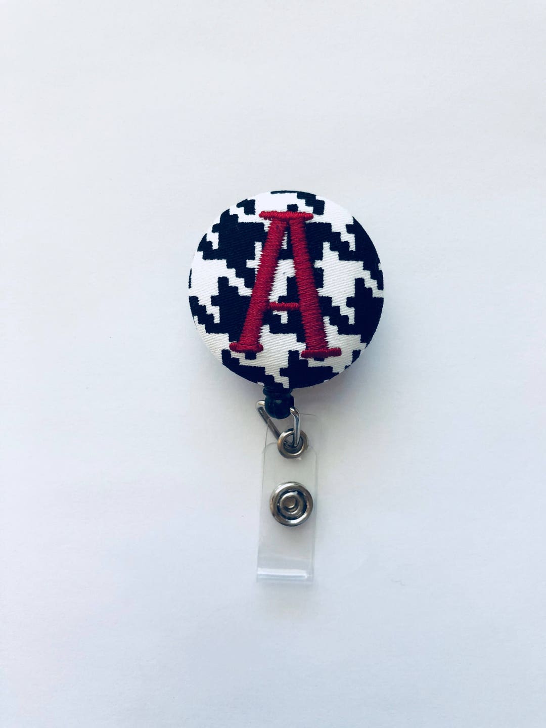Badge Reel, Monogram, Monogrammed Badge, Badge Holder, Lanyard, Alabama ...