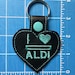 Aldi Quarter Keeper, Aldi Key Fob, Keychain, Key Fob, Birthday Present ...