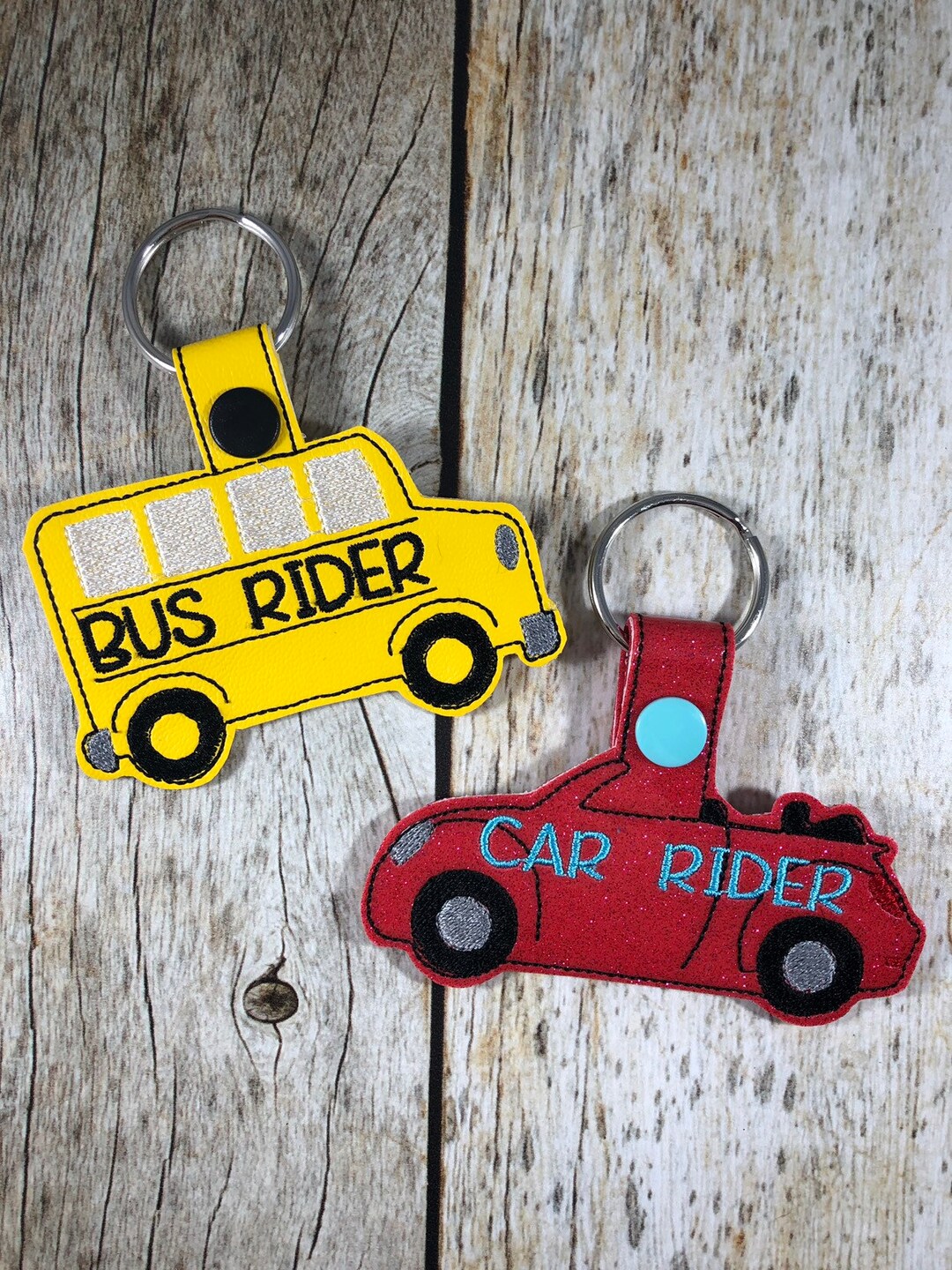 Bus Rider, Car Rider, School, Keychain, School Keychain, Bus Tag, Car ...
