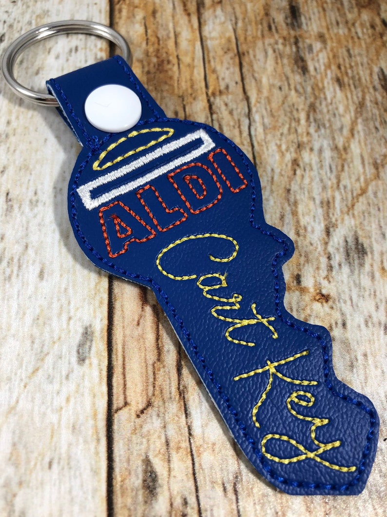 Aldi Keychain Quarter Keeper Aldi Quarter Holder Aldis | Etsy