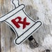 RX Badge Reel Badge Reel Nurse Badge Reel Pharmacist Badge - Etsy