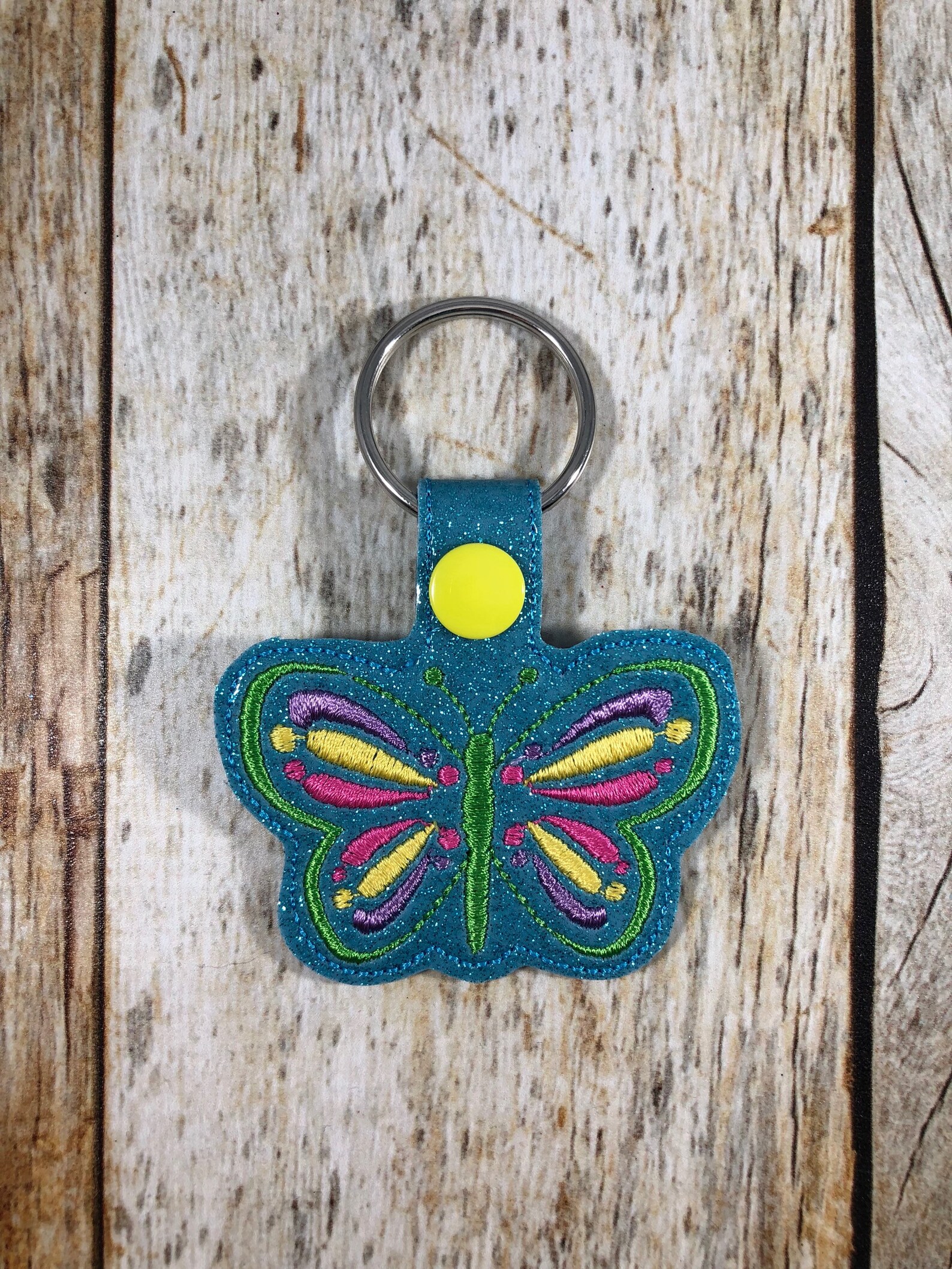 Butterfly Keychain, Butterfly, Butterfly Keyfob, Bookbag Charm, Zipper ...