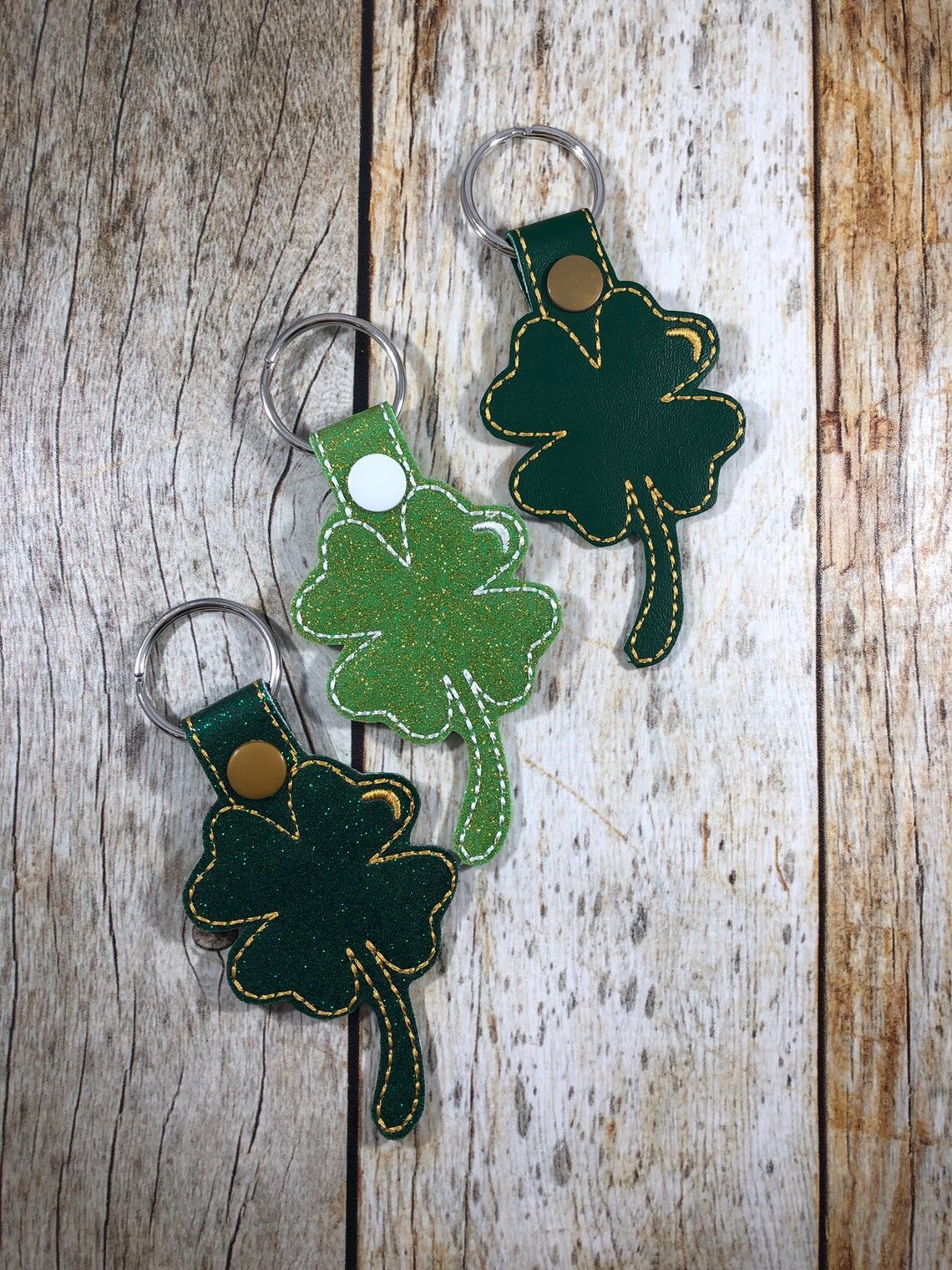 Clover Keychain Saint Patrick's Day Irish Pride Irish | Etsy