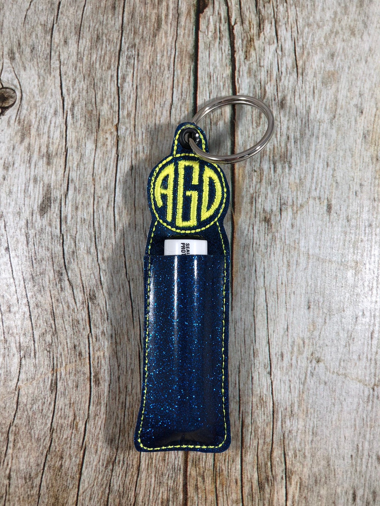 Chapstick Keychain, Keychain, Chapstick Holder, Friend Gift, Mother ...