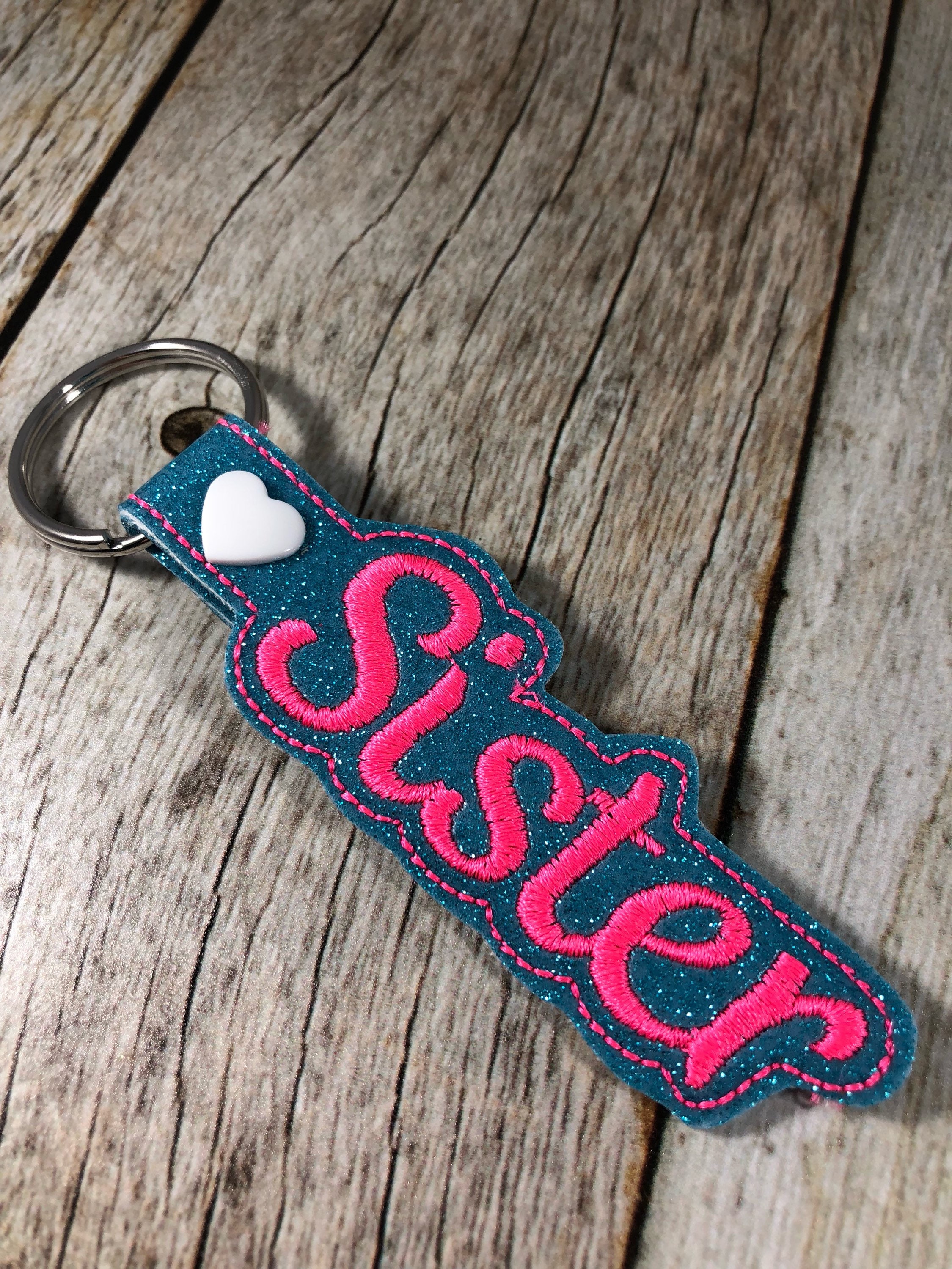 Sister Sister Keychain Gift for Sister Birthday Gift For | Etsy