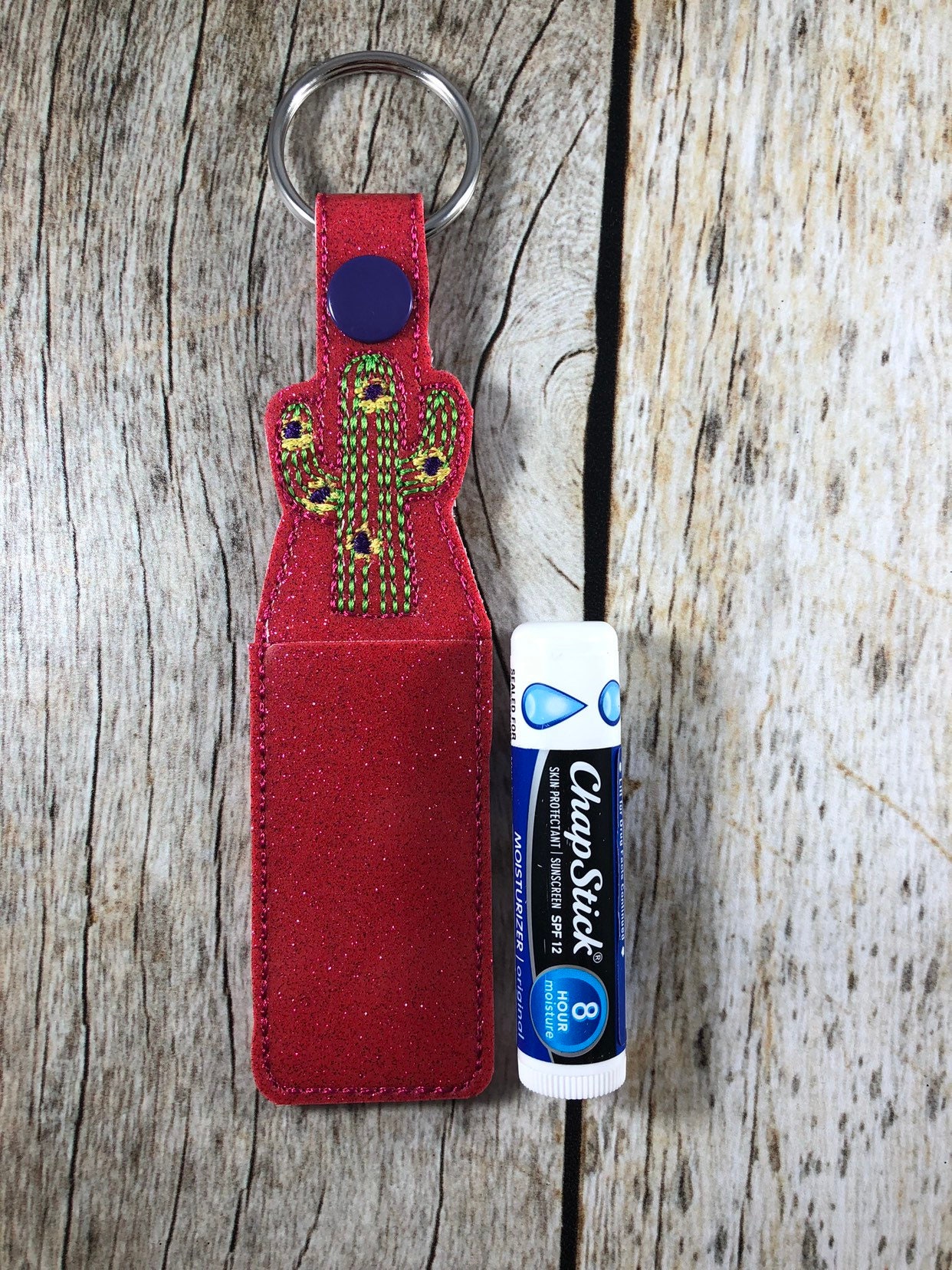 Chapstick Holder Lip Balm Holder Chapstick Keychain Lip | Etsy