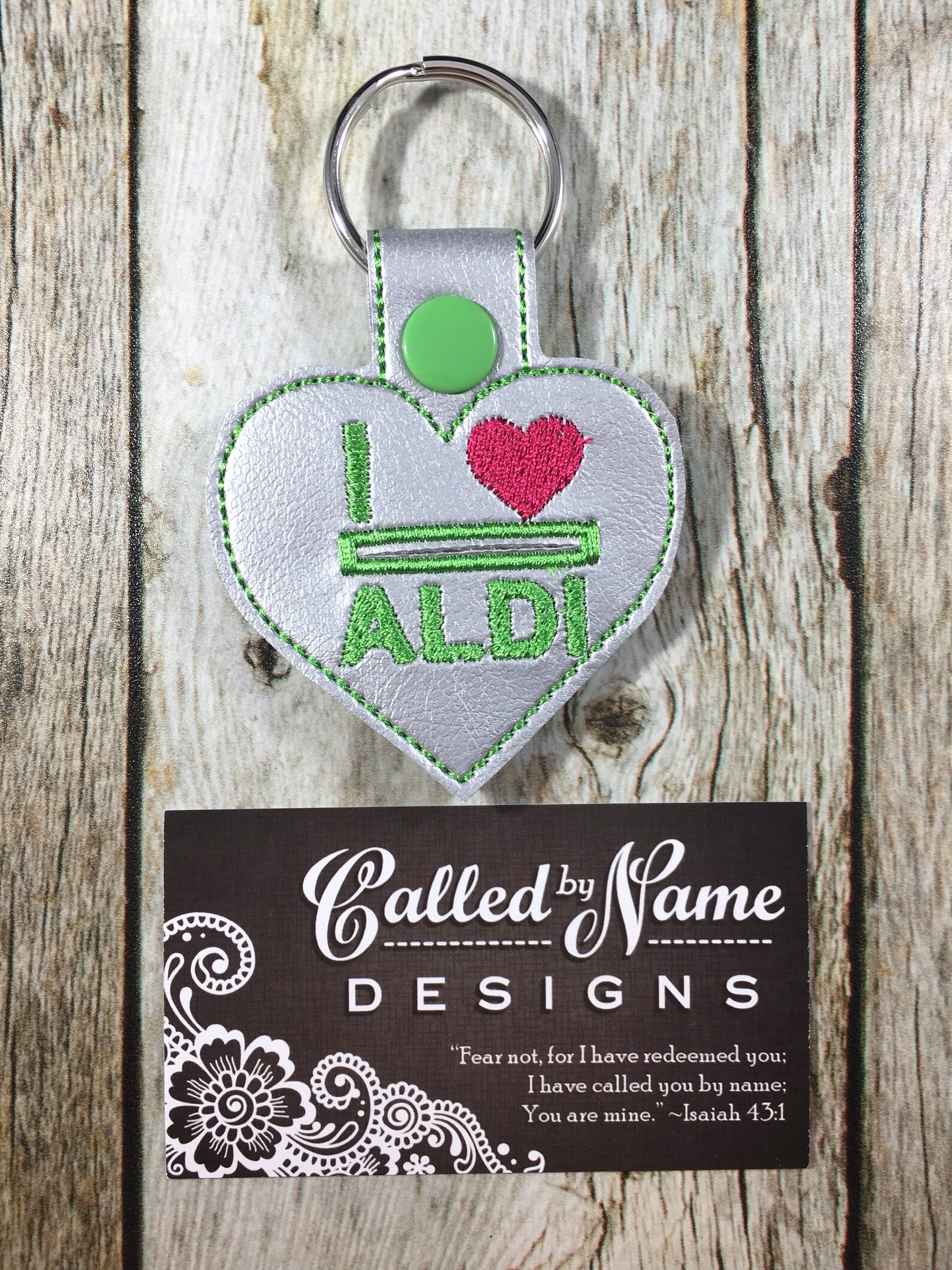 Aldi Key Fob, Aldi, Keychain, Aldi Quarter Keeper, Birthday Gift ...