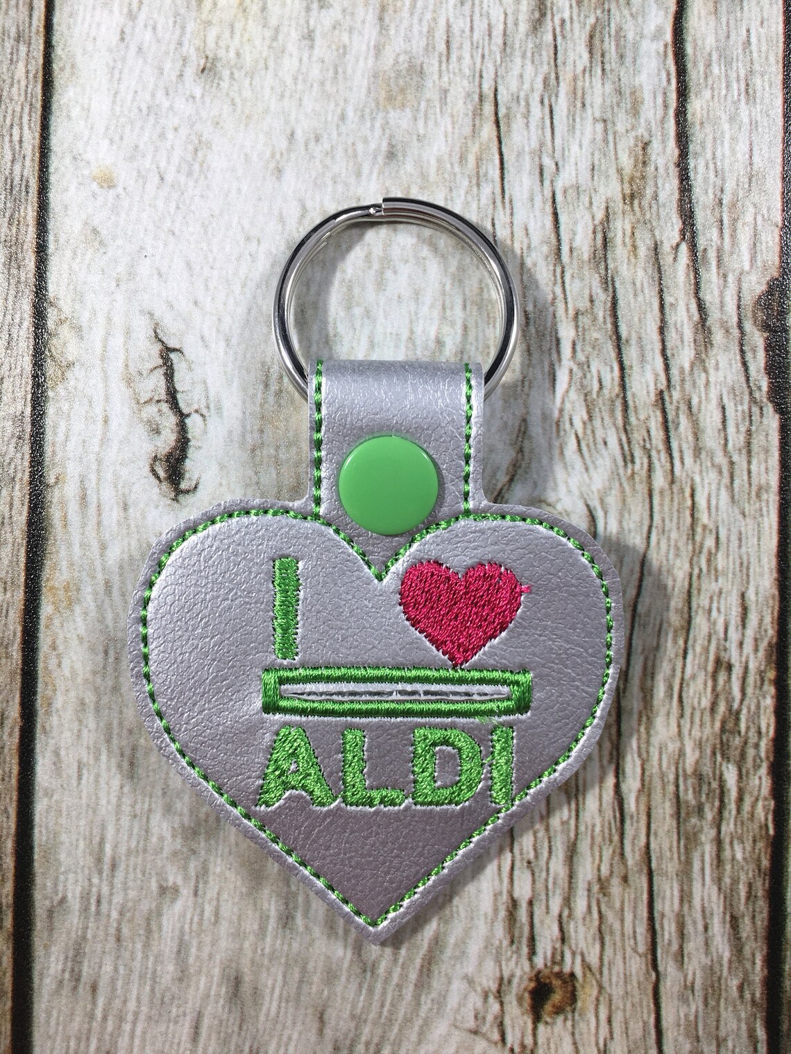 Aldi Key Fob, Aldi, Keychain, Aldi Quarter Keeper, Birthday Gift ...