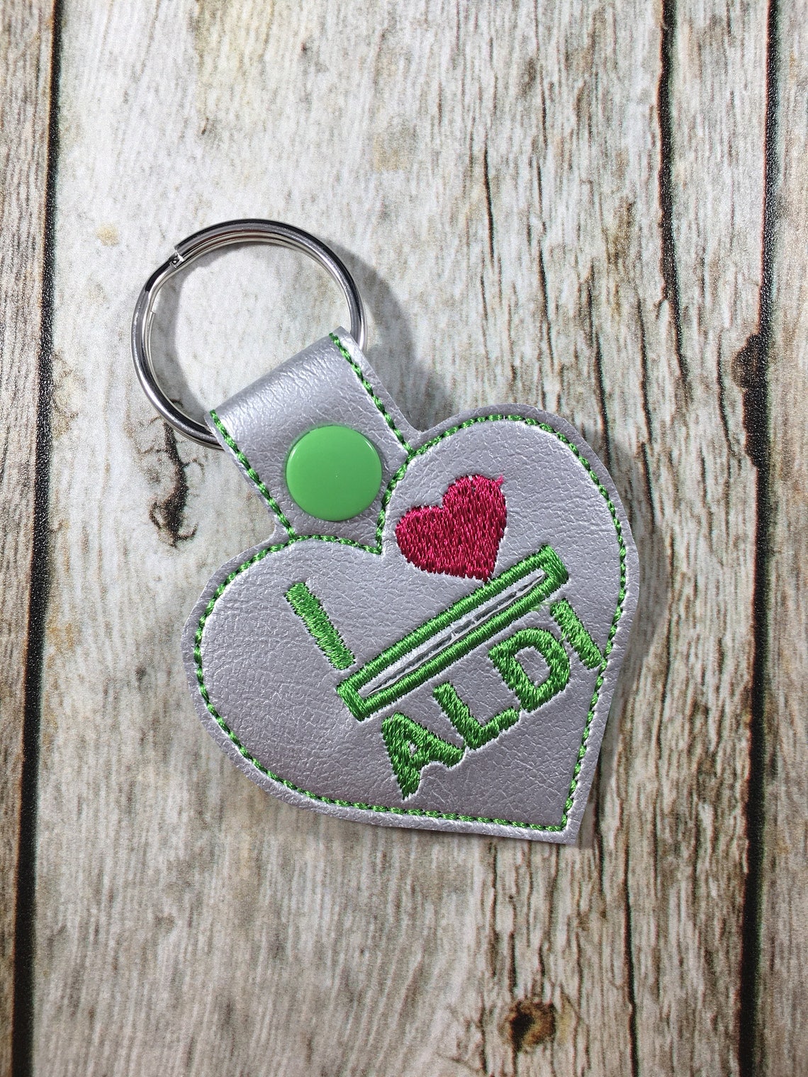 Aldi Key Fob, Aldi, Keychain, Aldi Quarter Keeper, Birthday Gift ...