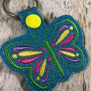 Butterfly Keychain, Butterfly, Butterfly Keyfob, Bookbag Charm, Zipper ...