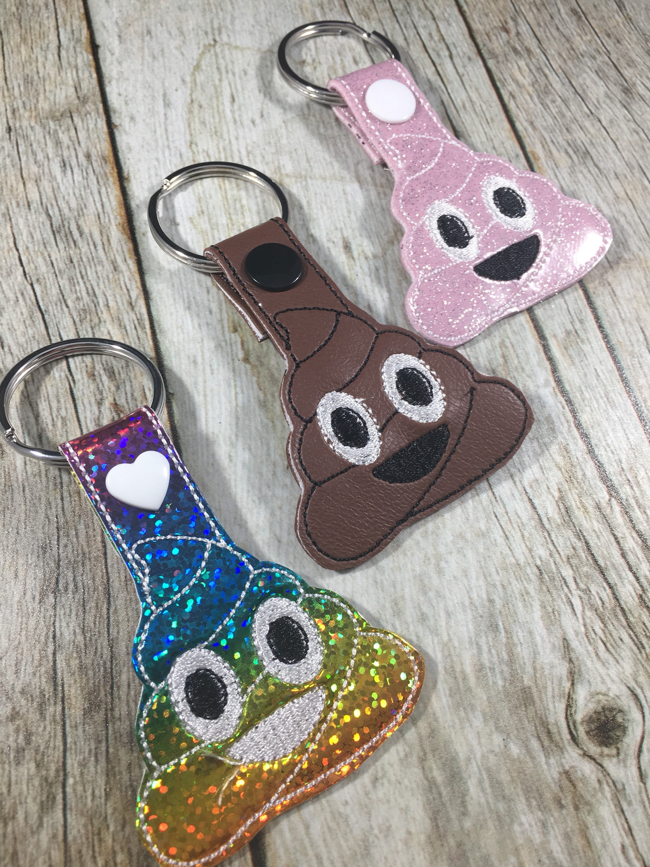 Emoji Emoji Poop Poop Funny Poop Rainbow Poop Sparkly | Etsy