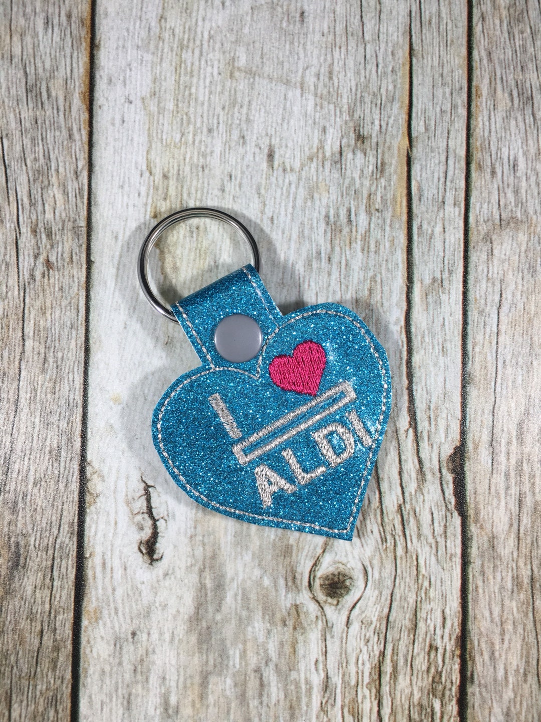 Quarter Keeper, Aldi, Quarter Holder, Sparkly, Keychain, Key Fob ...