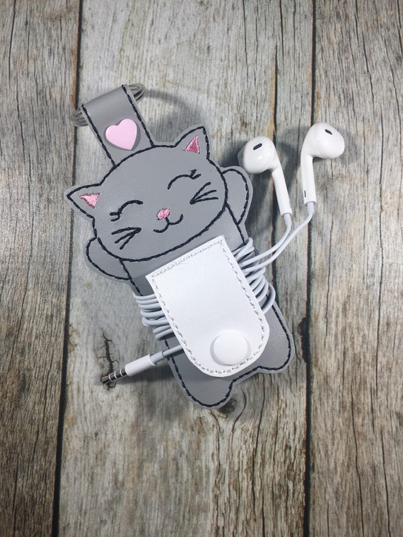Cord Holder Phone Accessories Kitty Cat Cat Cord Carrier - Etsy