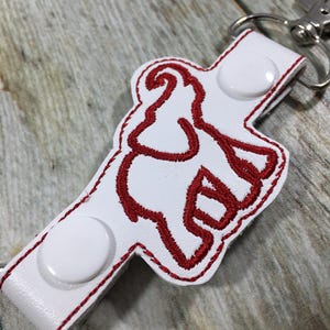 Alabama, Roll Tide, Alabama Keychain, Key Fob, Elephant, Alabama ...