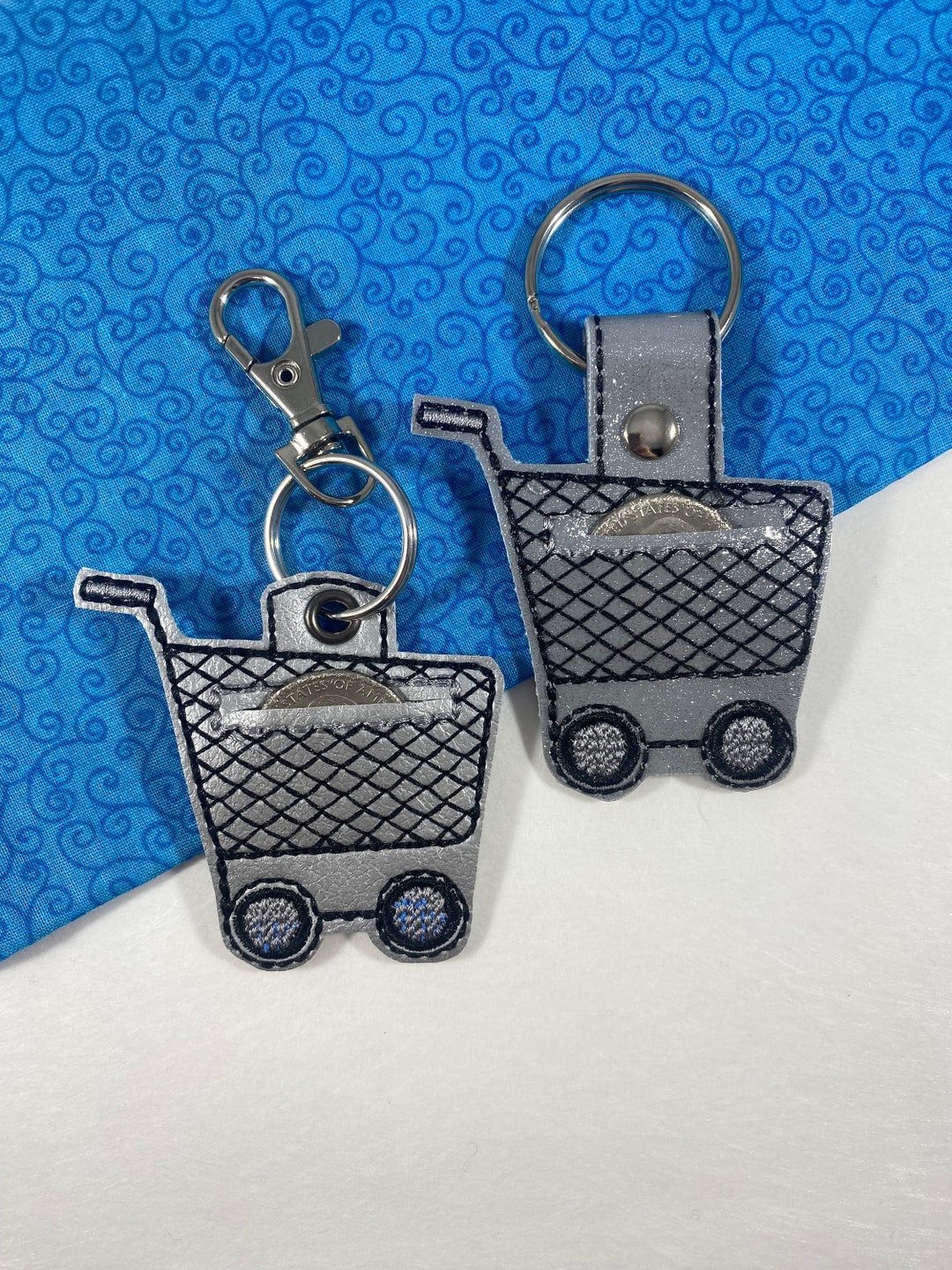 Aldi Keychain, Shopping Cart Coin Holder, Cart Key, Quarter Keeper ...