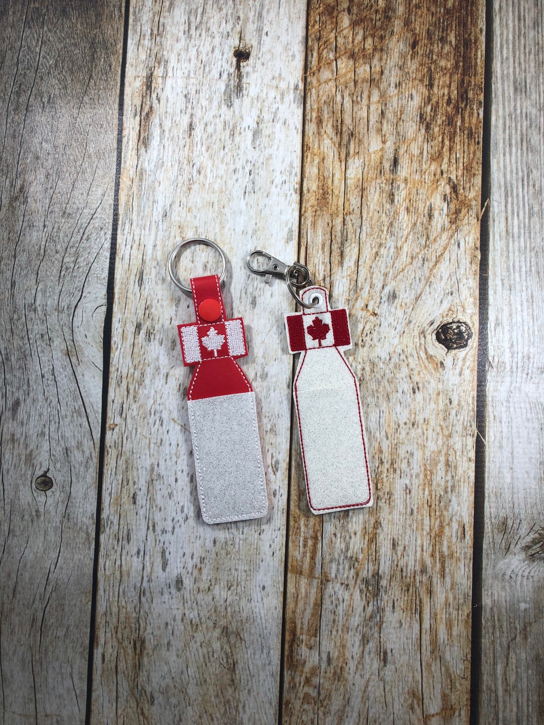 Canada Day, Canada Keychain, Canada, Canada Chapstick Holder, Keychain ...