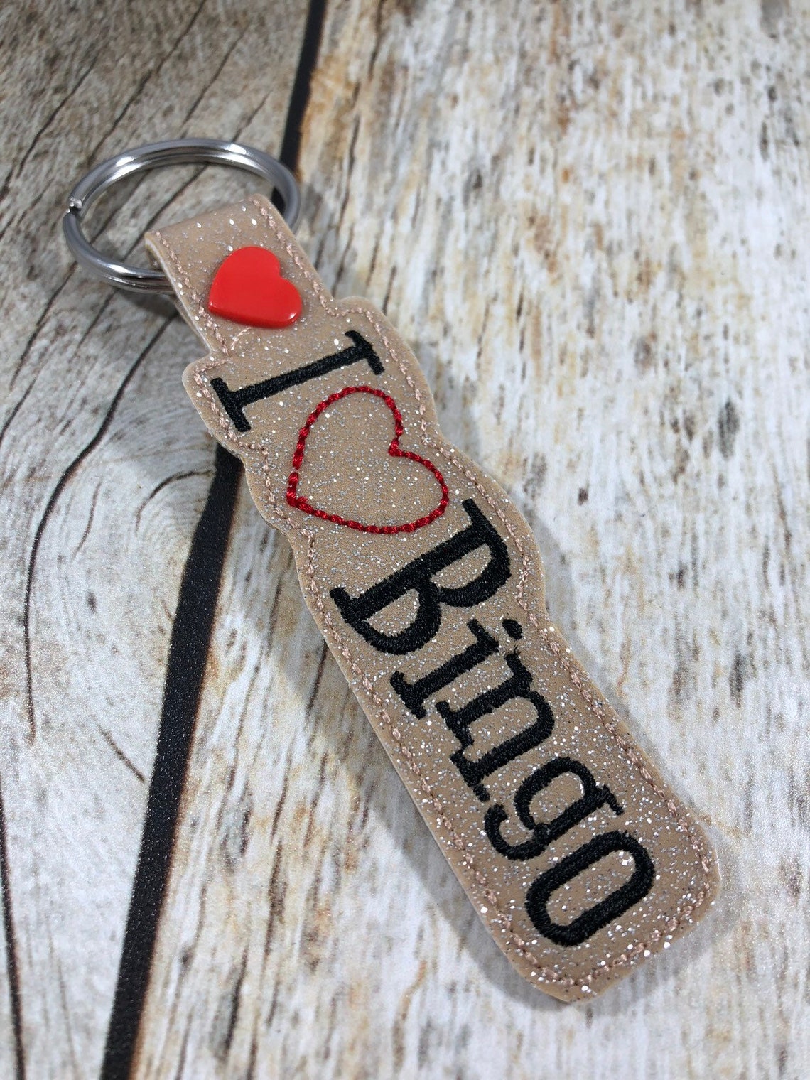 Bingo Bingo Keychain I Love Bingo Bingo Prize I Love Bingo - Etsy