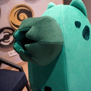 Bulbasaur Cat Bed Pokemon Cat Furniture Christmas Gift Idea - Etsy