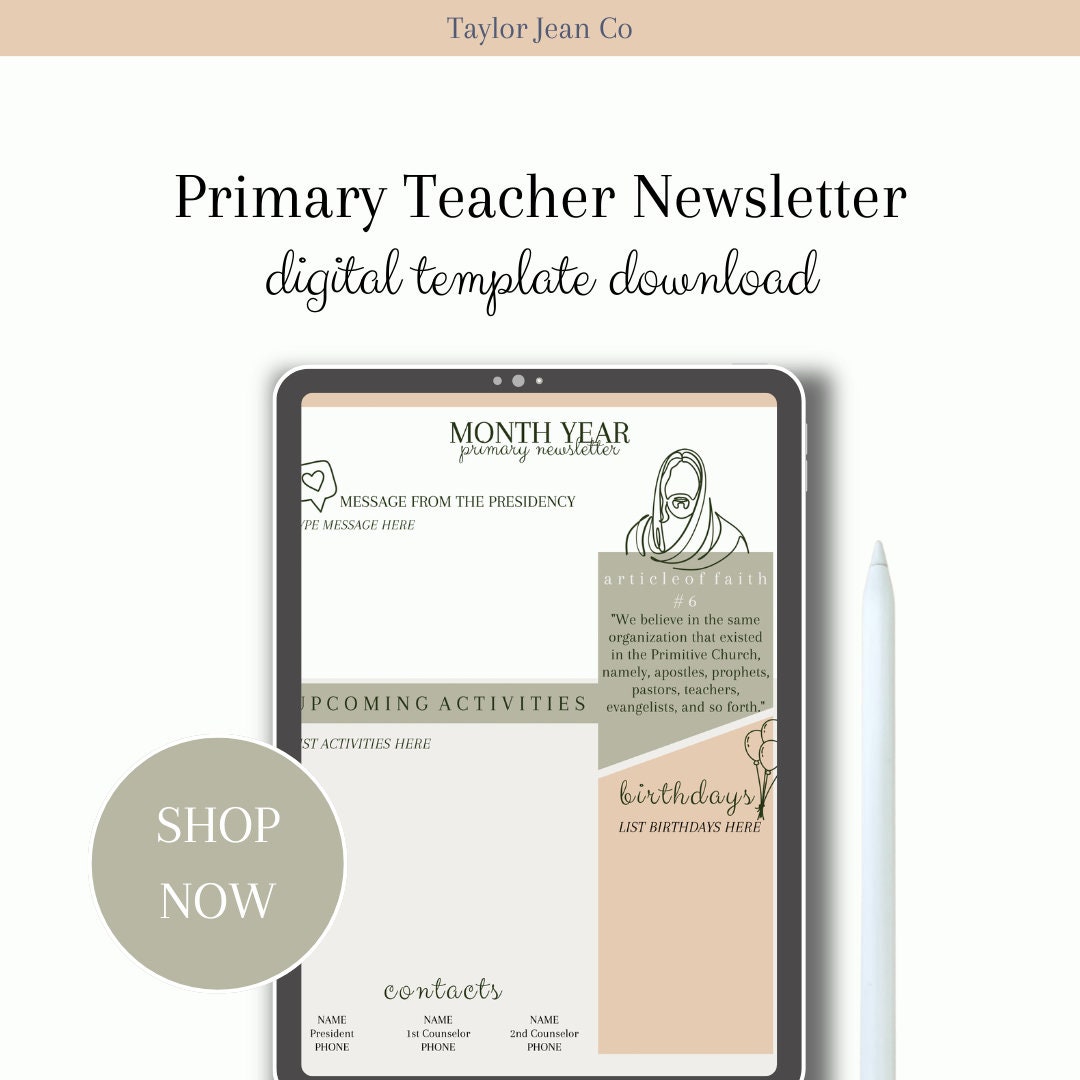 Lds Valiant Newsletter