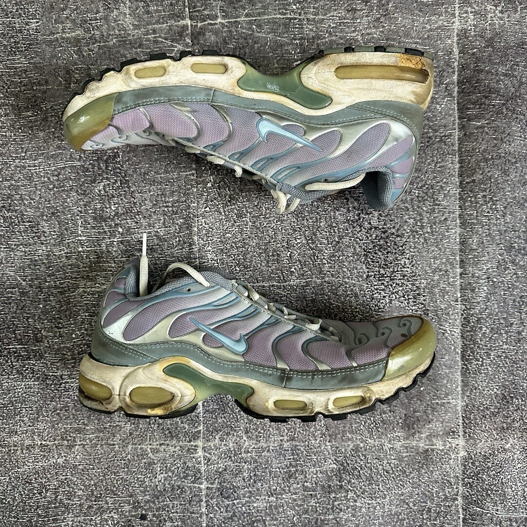 Women Vintage Y2K 2000 OG Nike Air Max Plus TN Tuned Air Purple Gray ...