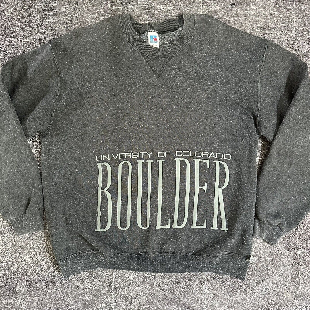 Men's Vintage 90's Russell Colorado Buffaloes CU Buffs Boulder ...