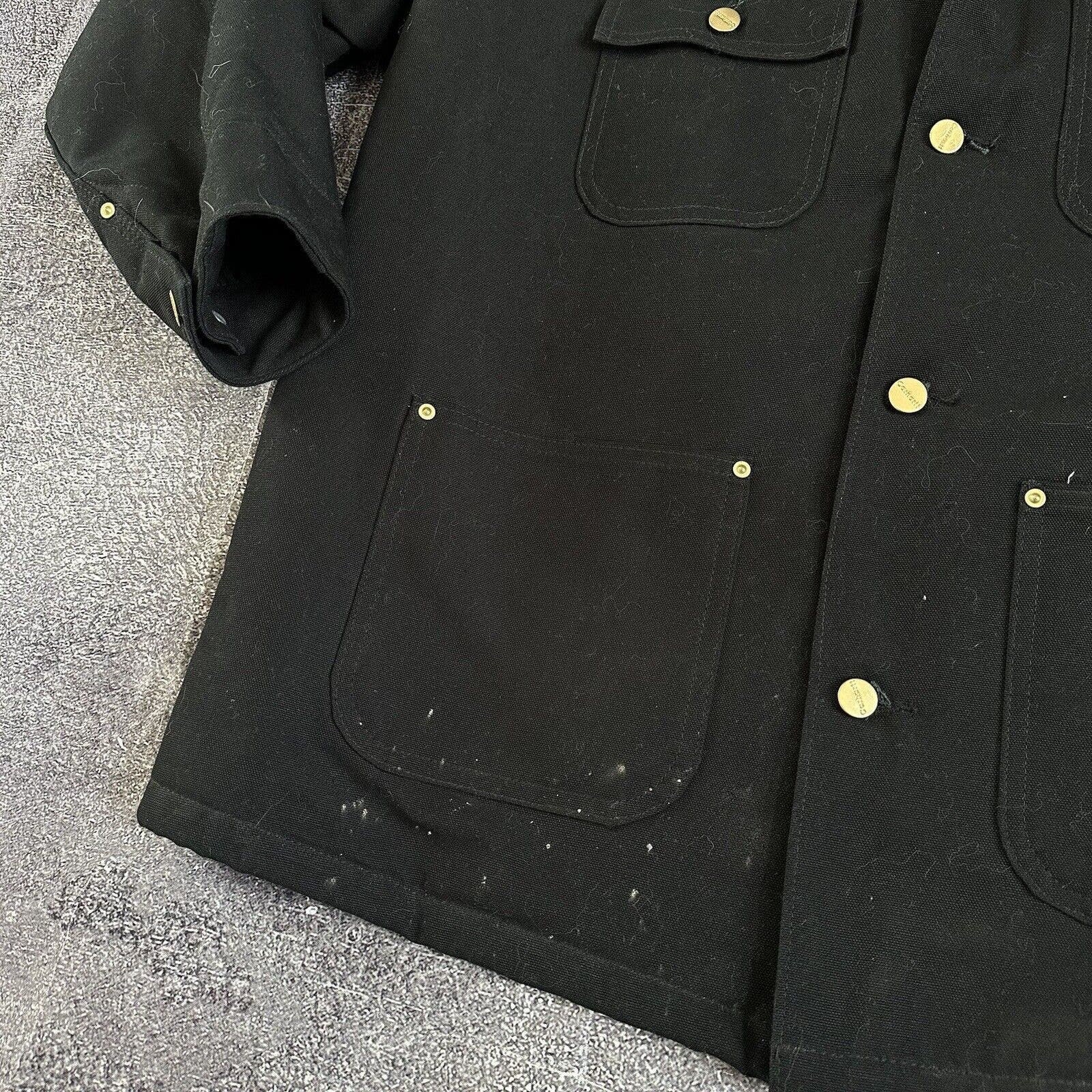 Men's Vintage Carhartt Loose Fit Firm Duck Blanket Lined Chore Coat Jacket Sz 44 - Etsy