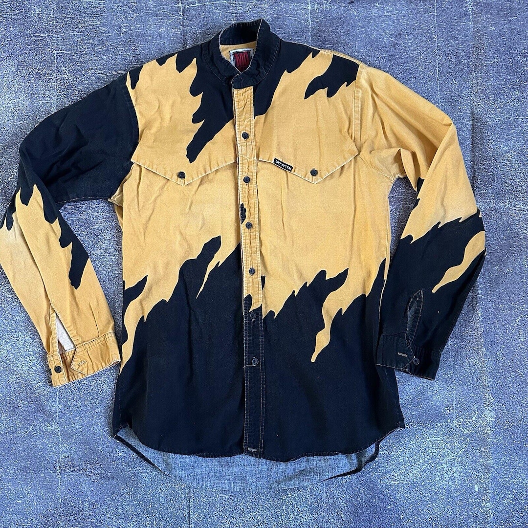 Men's Vintage 90's Mo Betta Western Wear Garth Brooks Long Sleeve Shirt Sz L VTG - Etsy