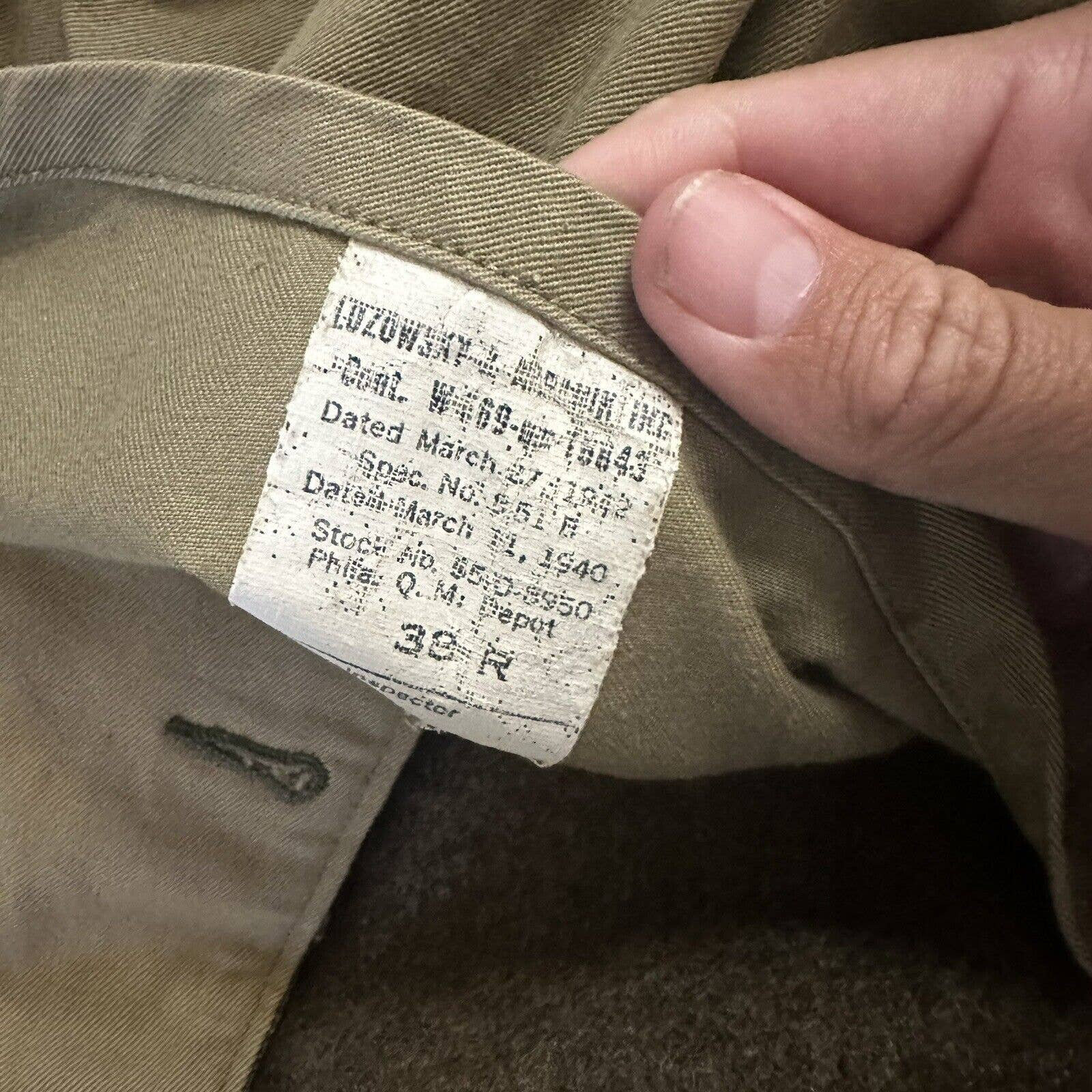 Vintage 1940's World War II WW2 Navy Quartermaster Wool - Etsy