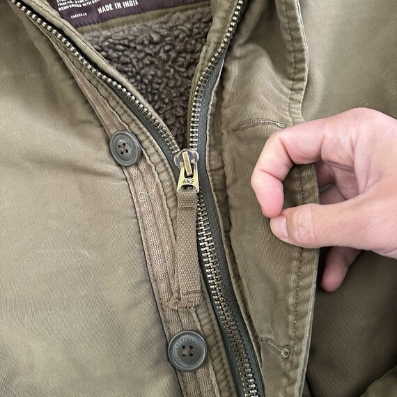Mens Vintage Y2K Abercrombie & Fitch Adirondack Army … - Gem