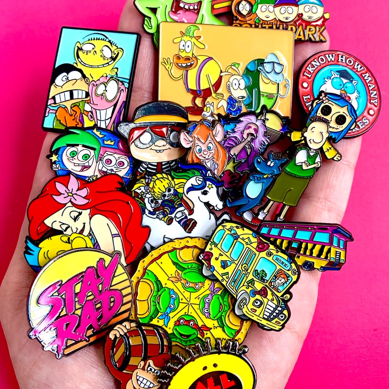 Nickelodeon Pins - Etsy