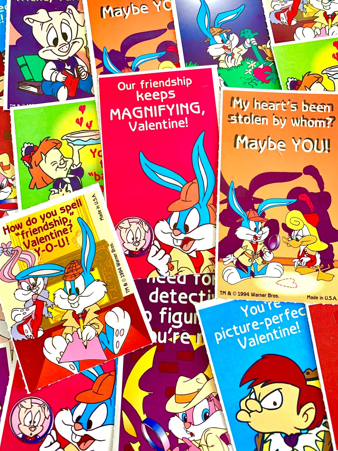 90s Mystery Tiny Toon Adventures Valentines Day Card Packs - Etsy
