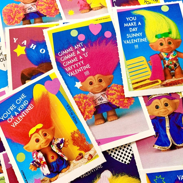 Trolls Band Together Valentine Cards - Etsy