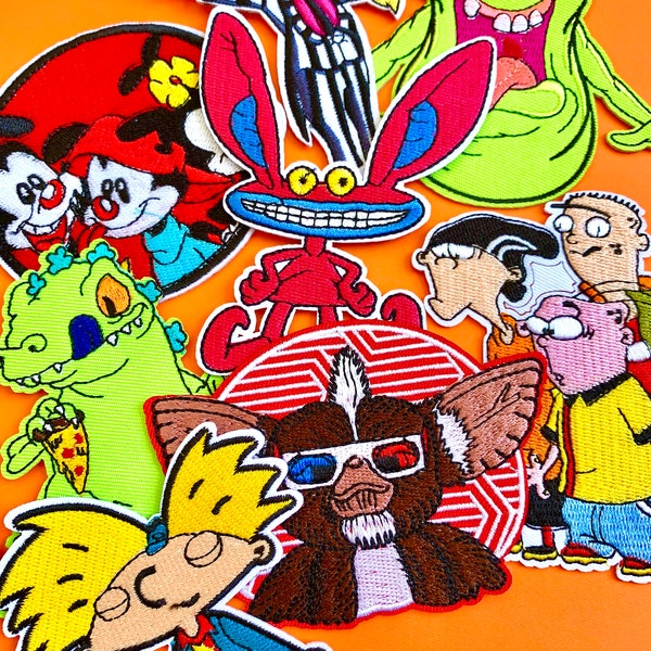 Cartoon Patches - Etsy