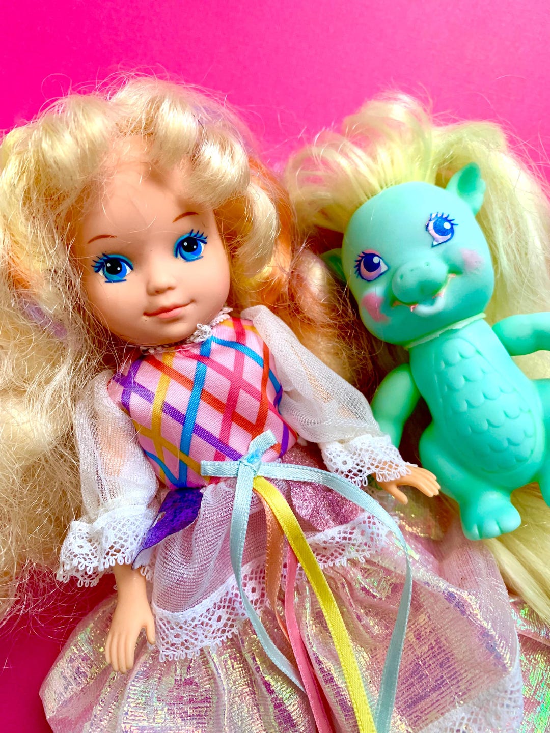 Lovely Lady Locks Doll and Pet Dragon - Etsy