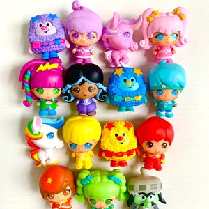 Rainbow Brite Cheebee Micro Mini Character Figures - Your Choice - Etsy