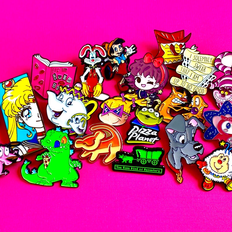 Pop Culture Pin - Etsy