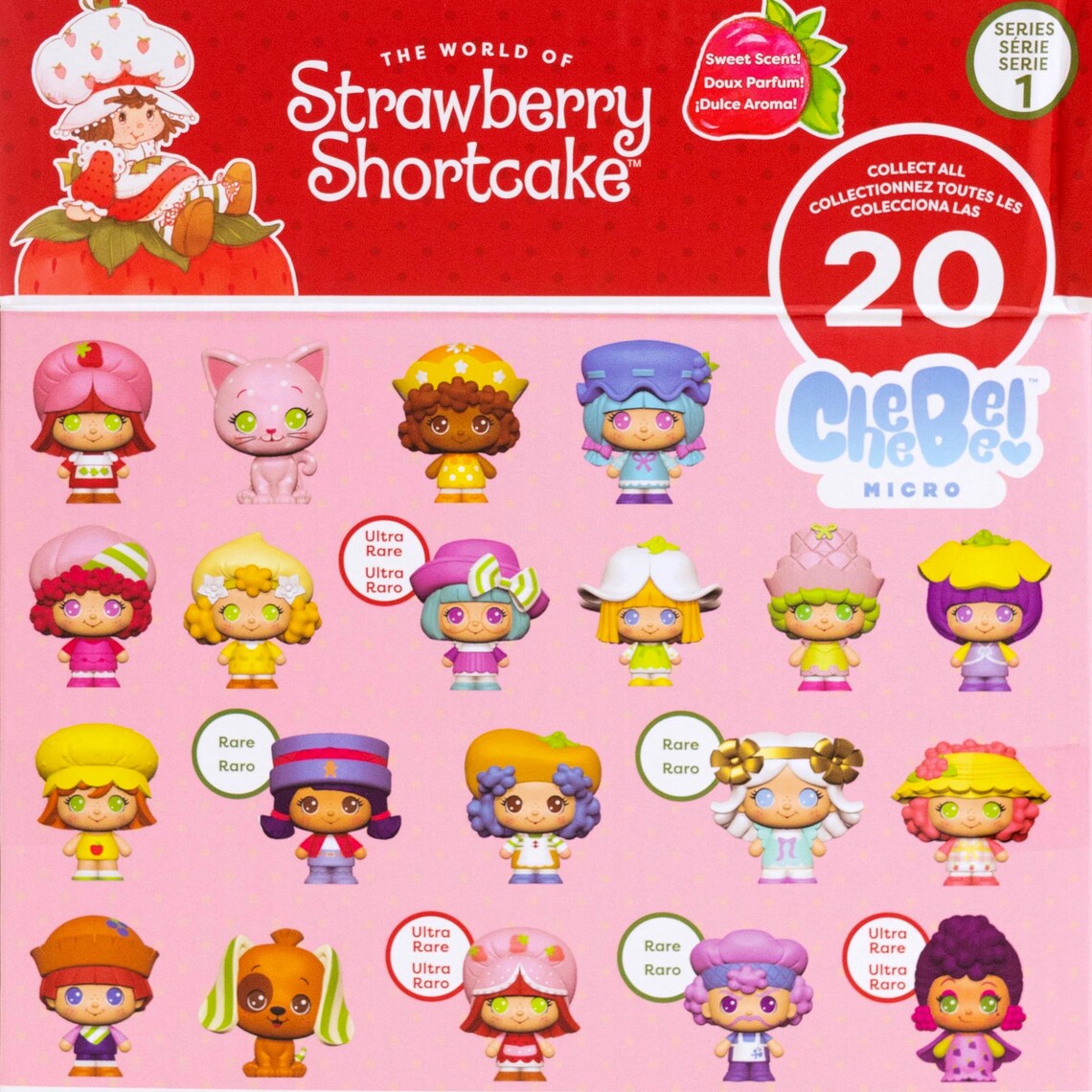Strawberry Cheebee Micro Mini Character Figures - Your Choice - Etsy
