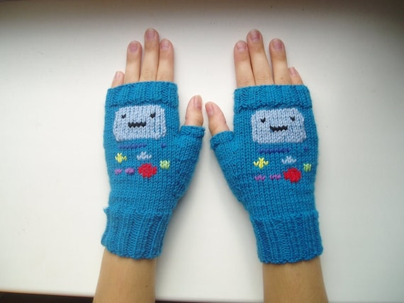 BMO Gloves Knitting Pattern Knitting Patterns Digital | Etsy