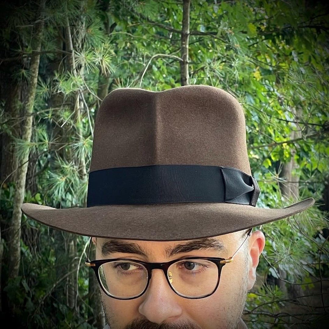 Adventure Hat - Raiders of the Lost Ark Indiana Jones Inspired Fedora ...